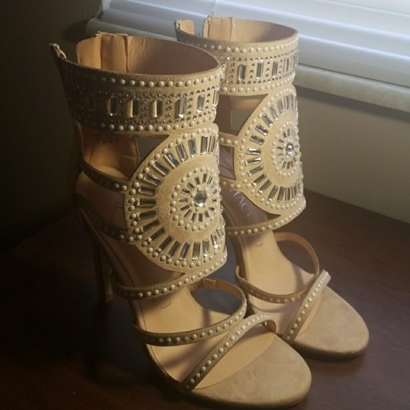 Shoes | Cleopatra Embellished Sandals | Poshmark